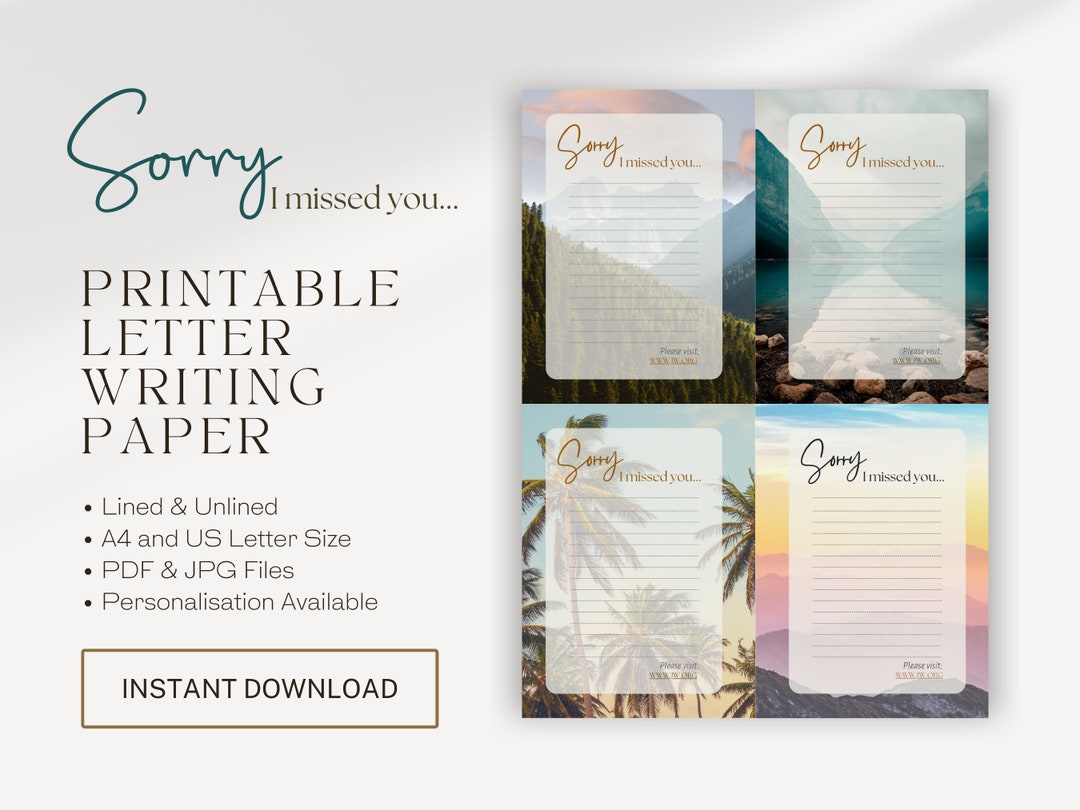 Return Visit Notes | JW Letter Writing Paper | Jehovah's Witnesses | JW ...