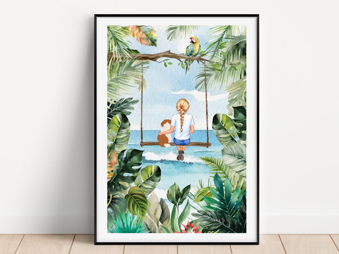 Custom Portrait Family Custom Print JW Gift JW Baptism - Etsy