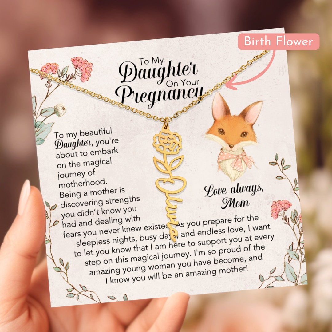 Daughter Pregnancy Gift From Mom, Baby Shower Gift, Pregnant Daughter ...