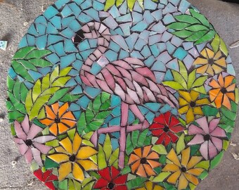 Mosaic Flamingo | Etsy