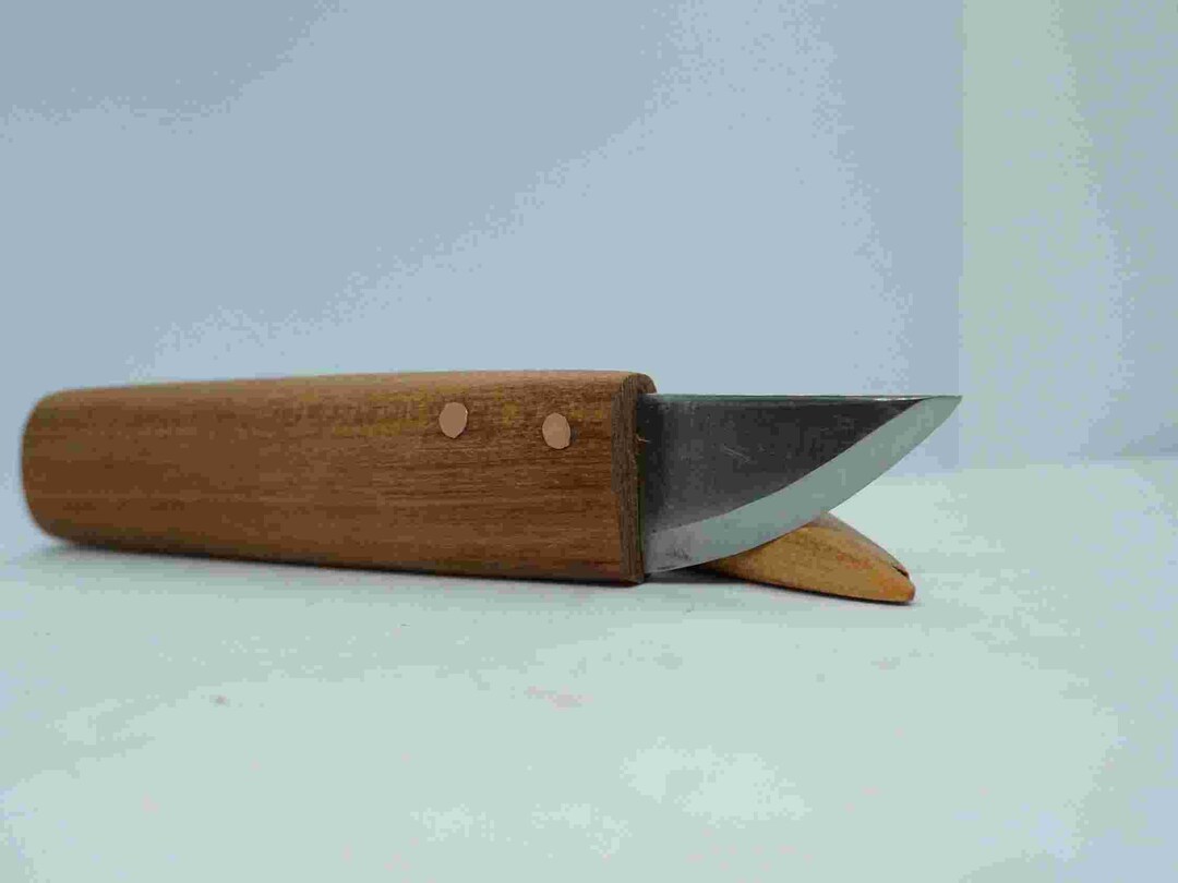 Handmade Utility Knife – Workbench Leather Cutting Tool, 52100 Blade ...