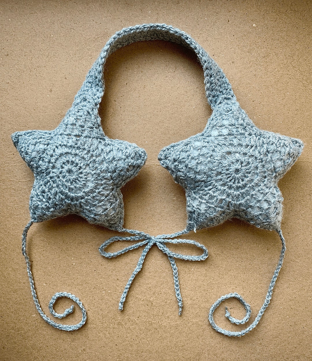 Crochet Star Earmuffs Pattern - Etsy