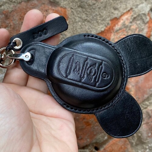Mini Cooper Key Case Handcrated Leather Key Fob Cover for - Etsy