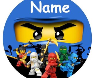 Etiquetas ninjago - Etsy España