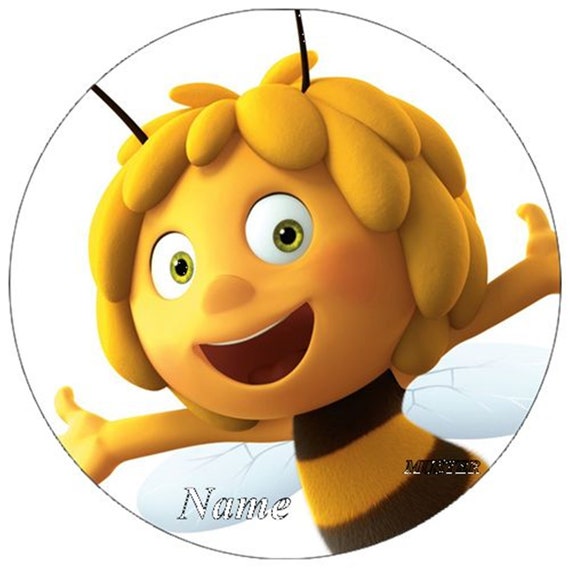 Cake Topper Bee Maja Willi Wafer Paper Premium / Decor Paper - Etsy