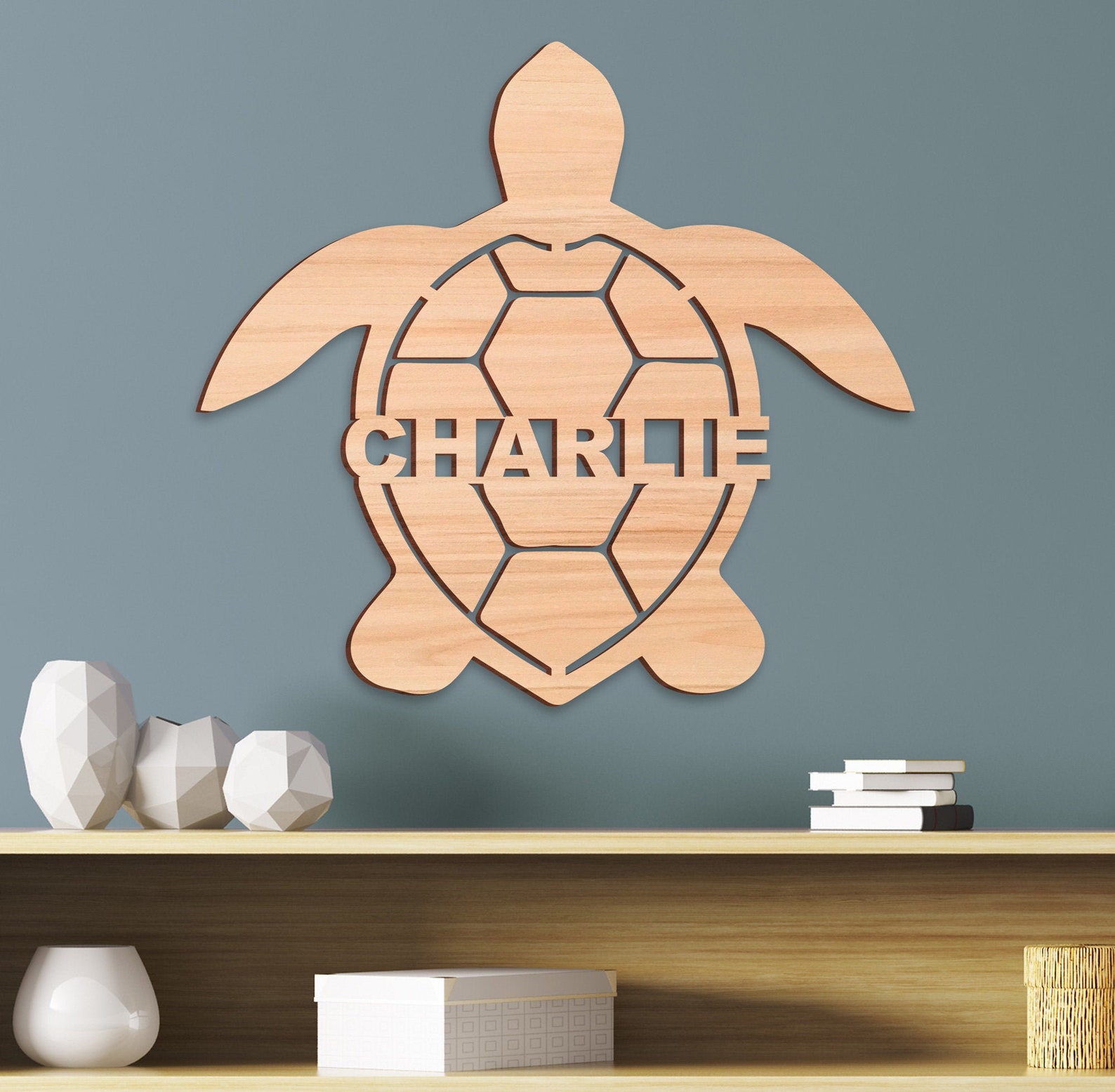 Name Sign Sea Turtle Kids Room Sign Ocean Nursery Decor - Etsy