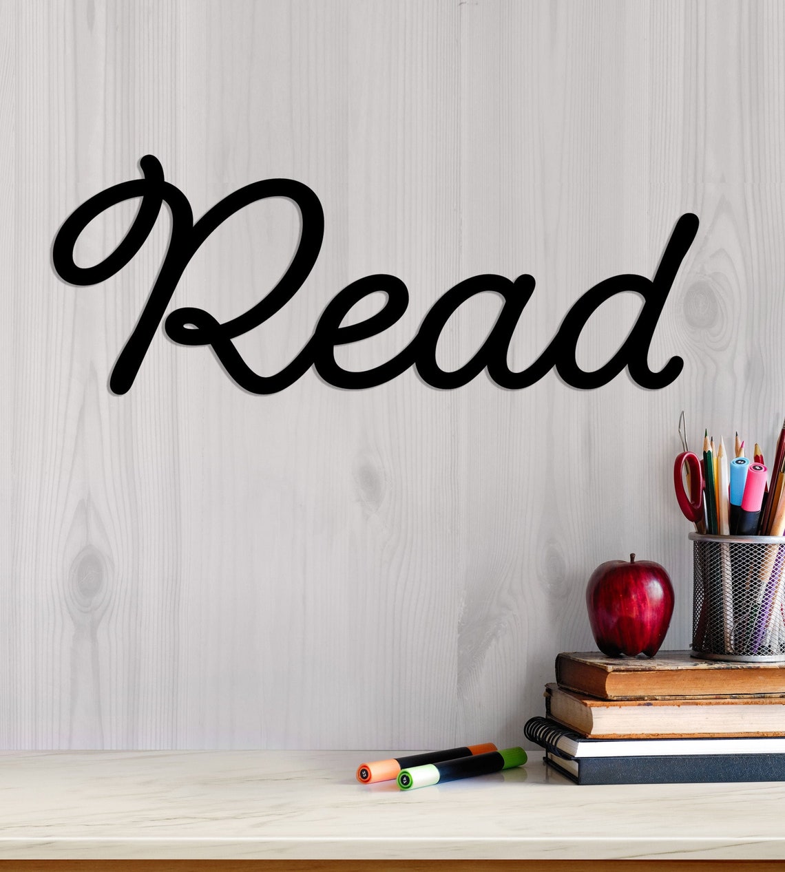 Read Letters Wall Signs Home Decor Letters for Wall Decor Home - Etsy