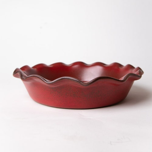 Pottery Pie Plate - Etsy