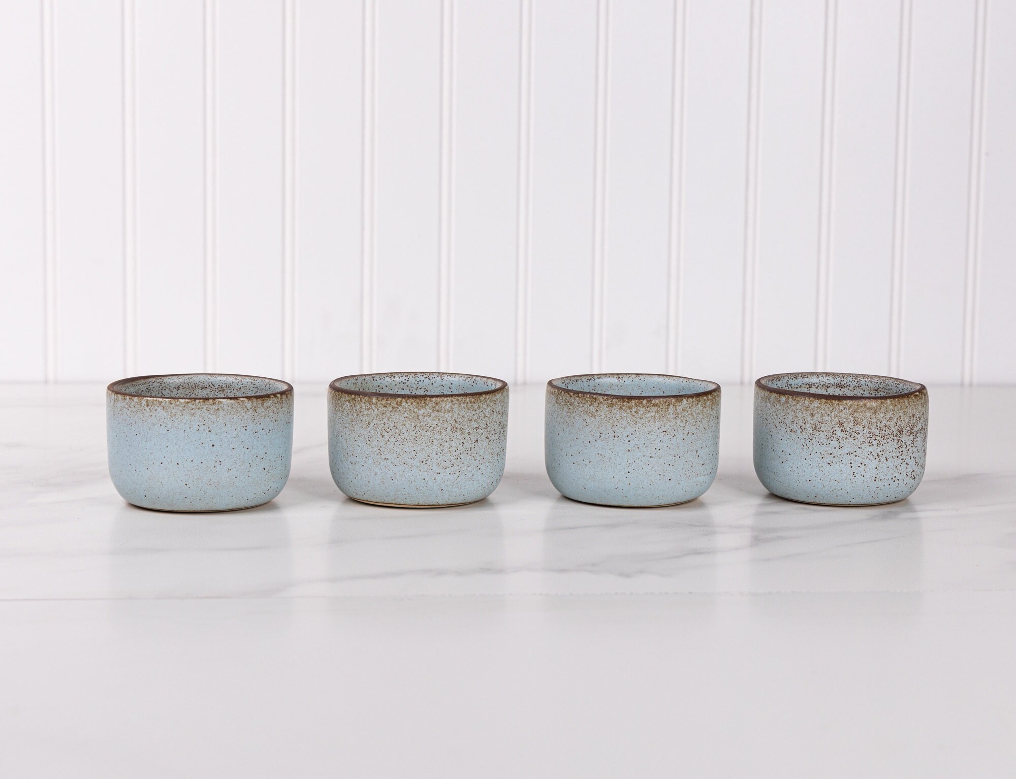 Ceramic Ramekin Set 4 Pc Pottery Sauce Cup Stoneware - Etsy