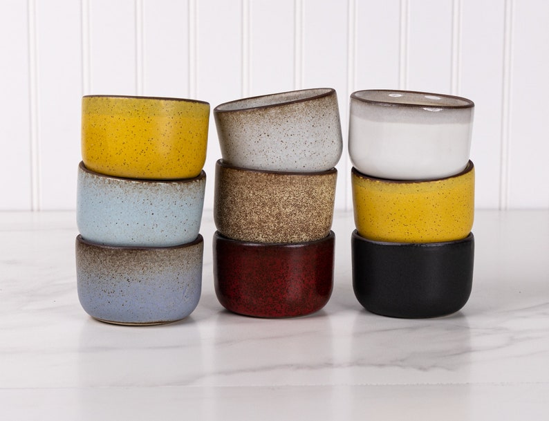 Ceramic Ramekin Set 4 Pc Pottery Sauce Cup Stoneware - Etsy