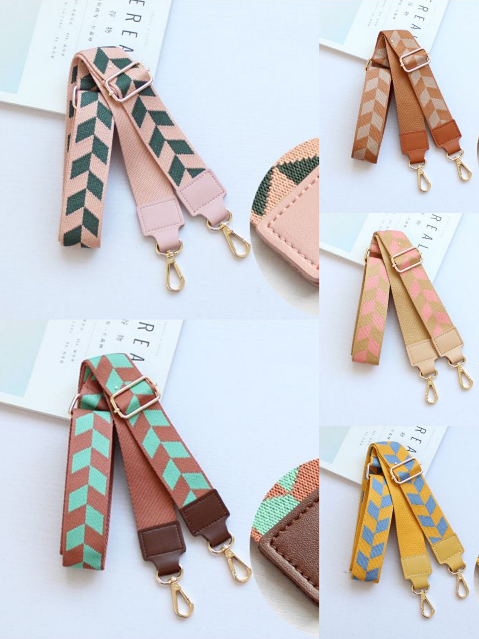 1.5 Wide Woven Strap With Adjustable Length - Etsy