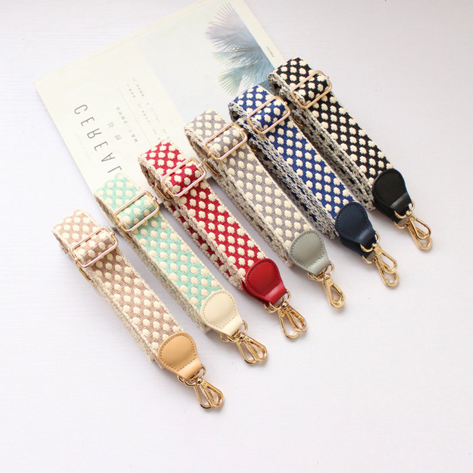 1.5 Wide Woven Strap With Adjustable Length - Etsy