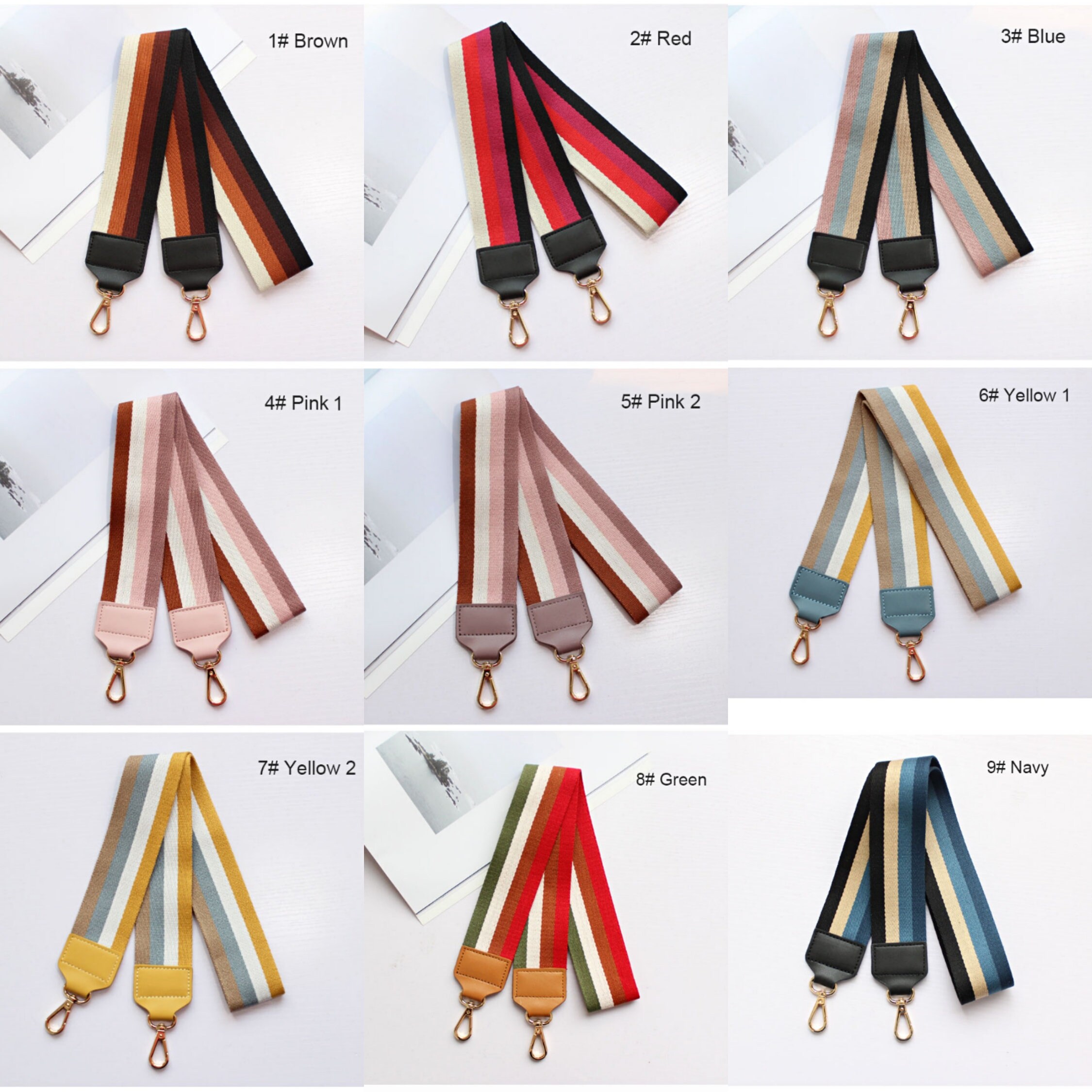 2.0 Wide Woven Strap With Length 41.3bag/purse - Etsy