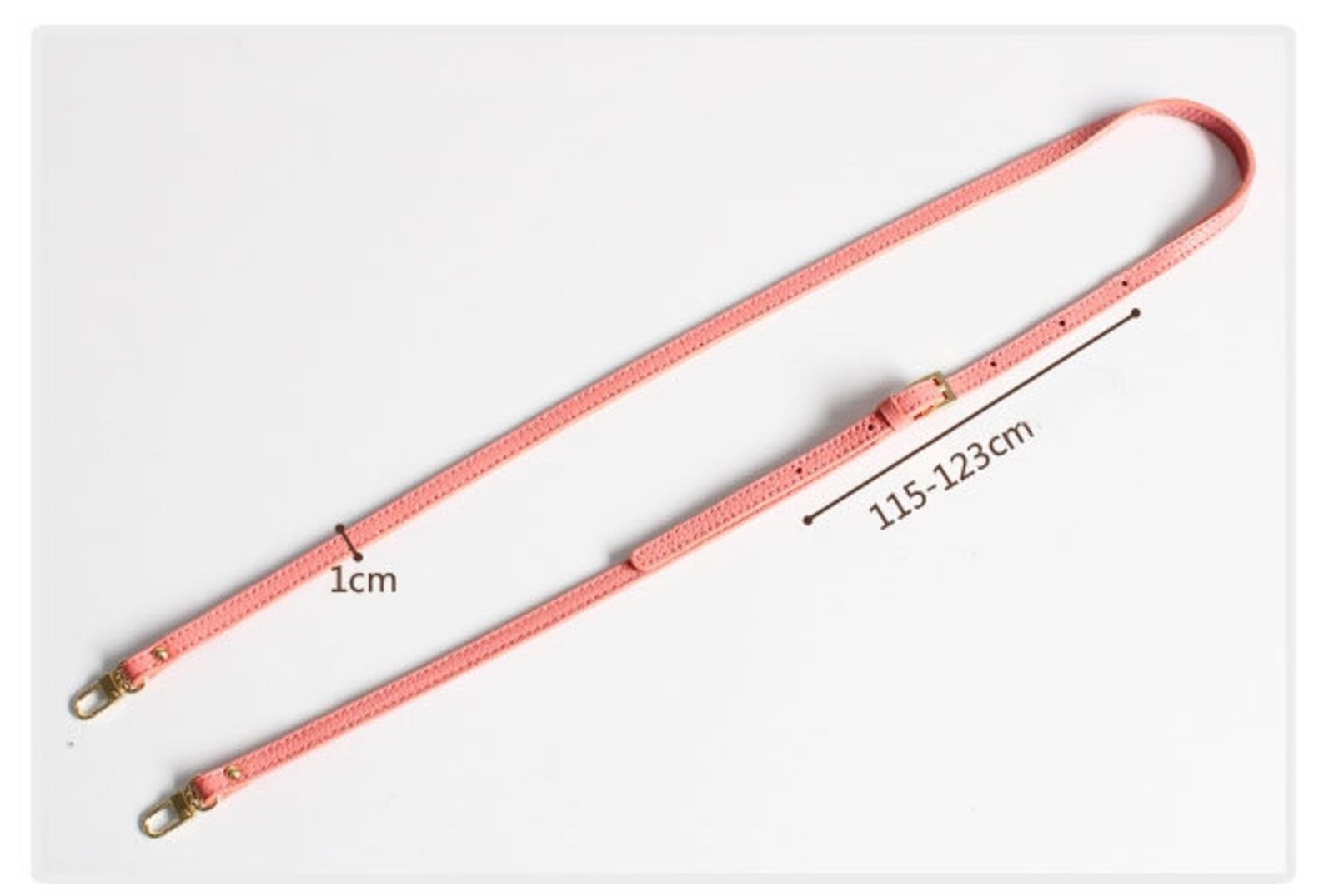 0.4 Wide Leather Strap With Adjustable Length - Etsy