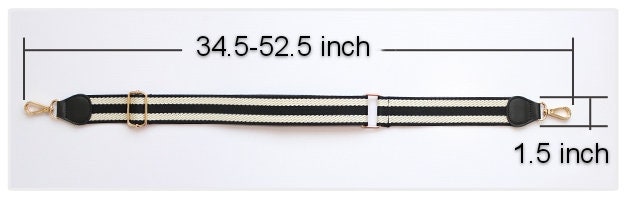 1.5/2.0 Wide Woven Strap With Adjustable Length - Etsy