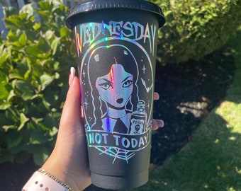Wednesday Addams Starbuck Cups - Etsy