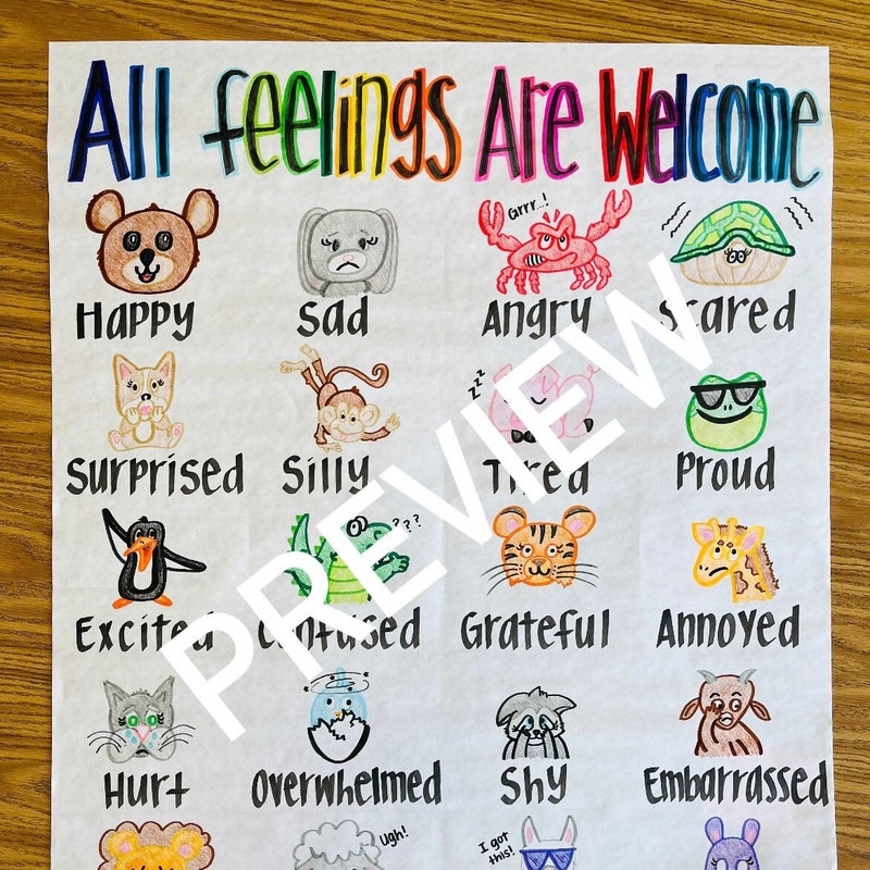 All Feelings Are Welcome - Etsy