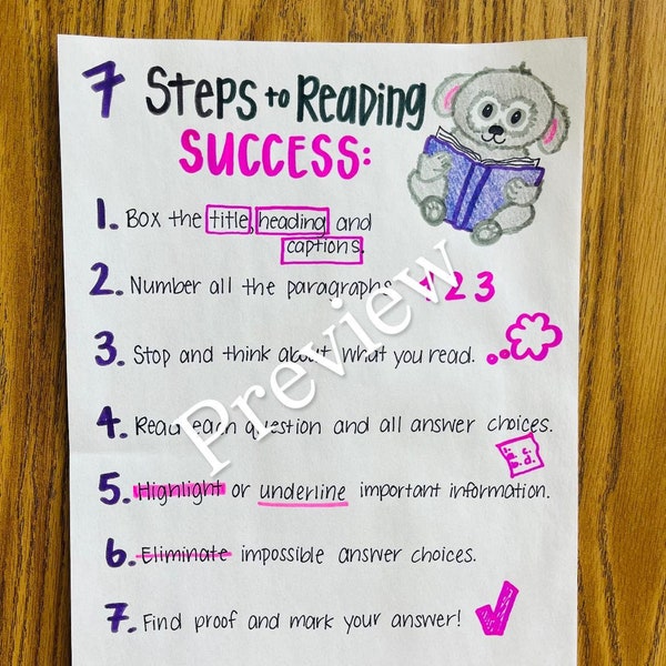 HeadStartAnchorChart - Etsy