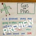 Addition Gus the Plus Anchor Chart - Etsy