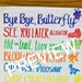 Goodbye Anchor Chart - Etsy