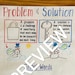 Problem & Solution Anchor Chart - Etsy