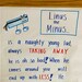 Subtraction Linus the Minus Anchor Chart - Etsy