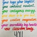 End of Year Teacher to Students Anchor Chart - Etsy