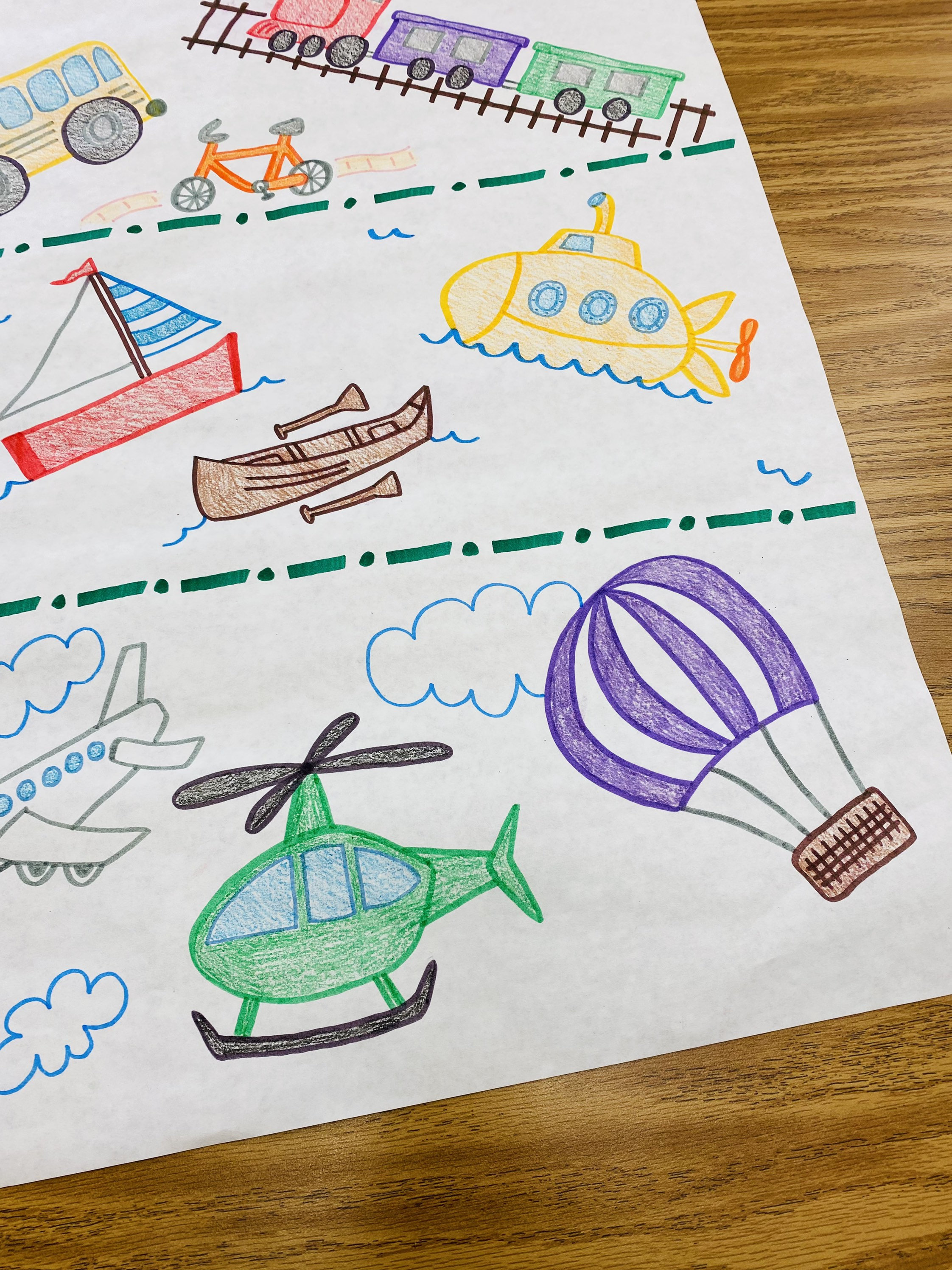 Transportation Anchor Chart - Etsy