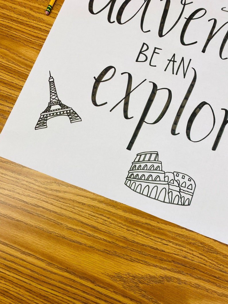 Be an Explorer Anchor Chart - Etsy