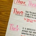 There, Their, They're Anchor Chart - Etsy