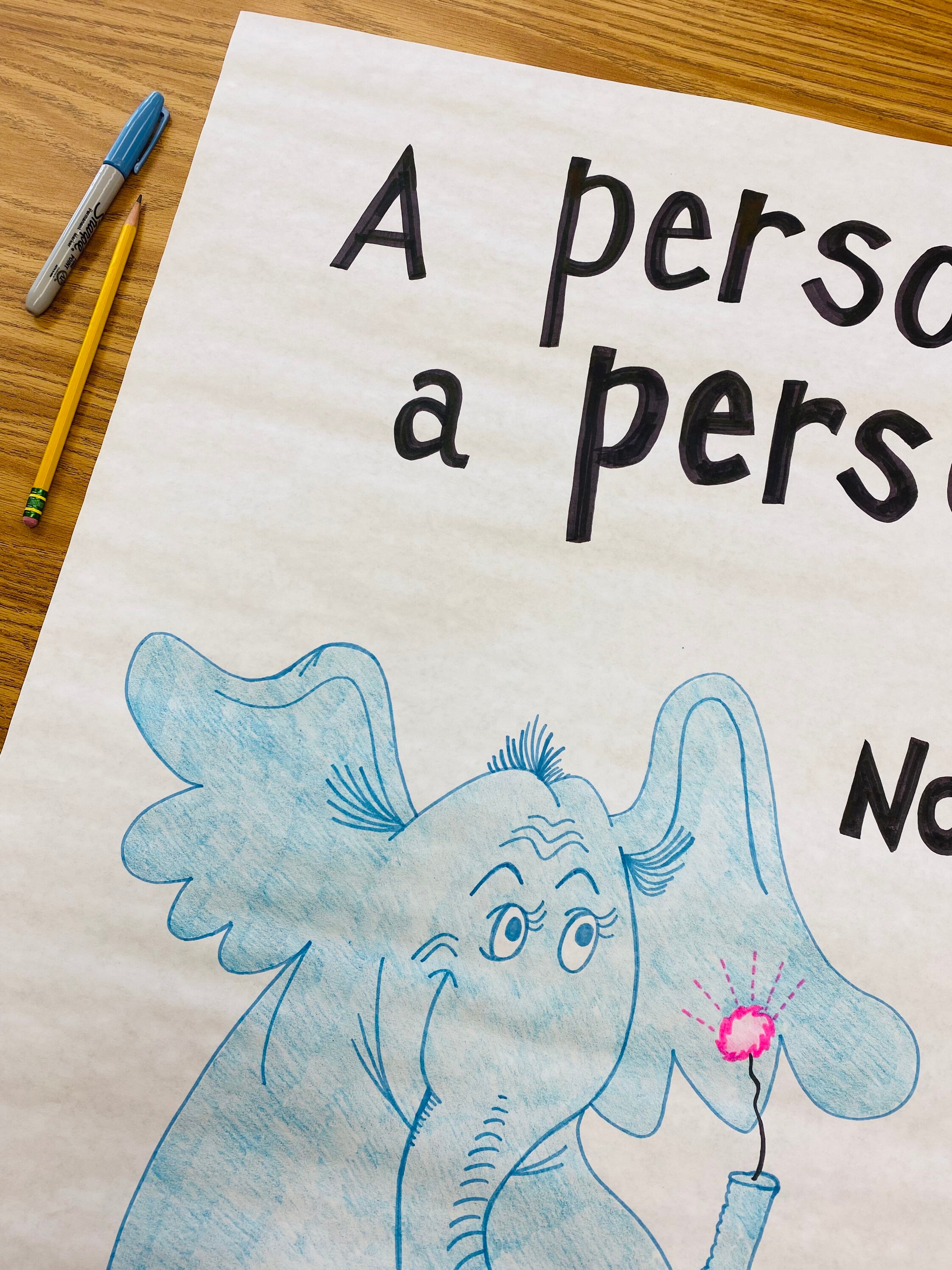 A Person’s a Person Classroom Poster - Etsy
