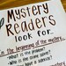 Mystery Reading Anchor Charts - Etsy