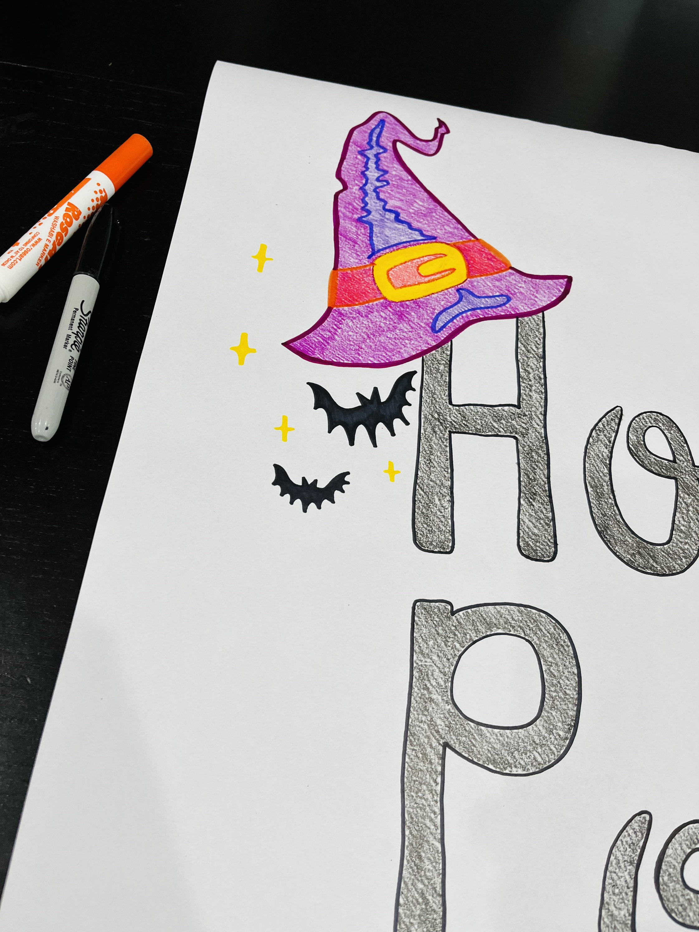 Hocus Pocus Time to Focus Anchor Chart - Etsy