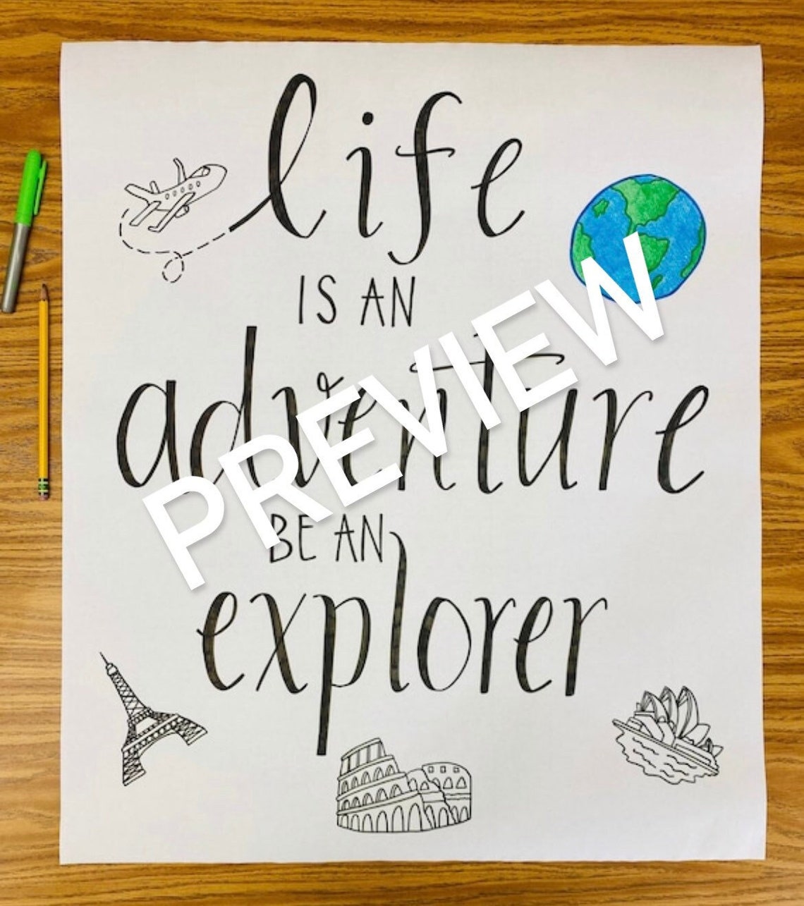 Be an Explorer Anchor Chart - Etsy