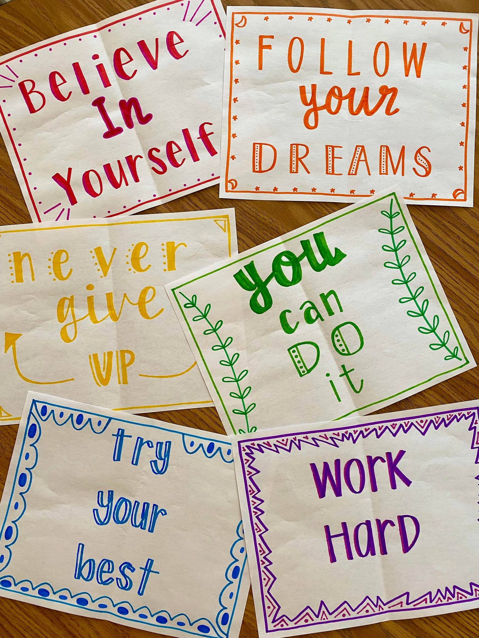 Positive Pack of Classroom Signs - Etsy