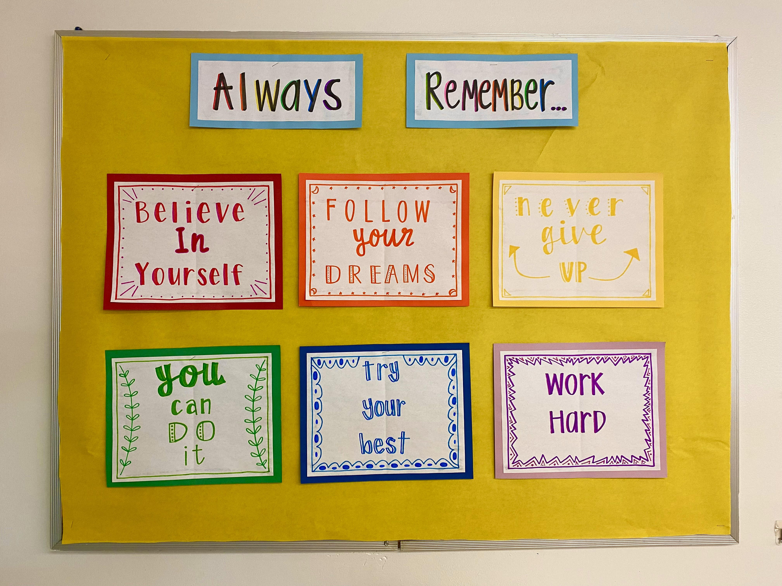 Positive Pack of Classroom Signs - Etsy