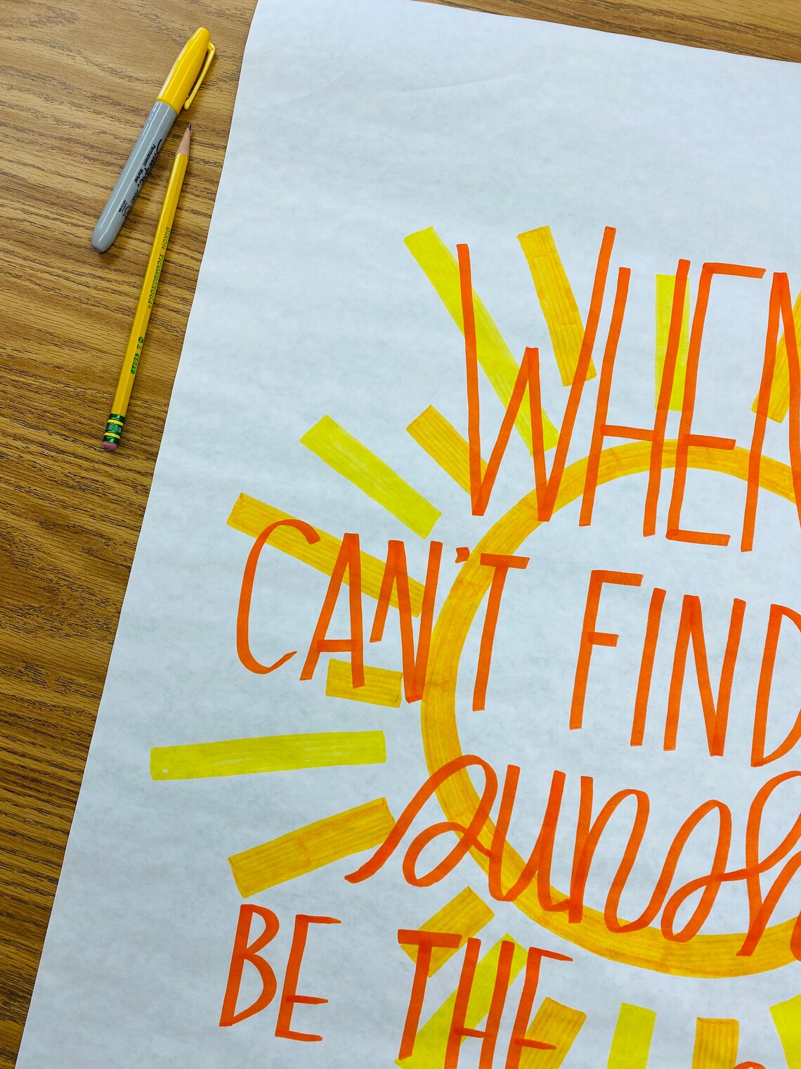 Sunshine Anchor Chart - Etsy