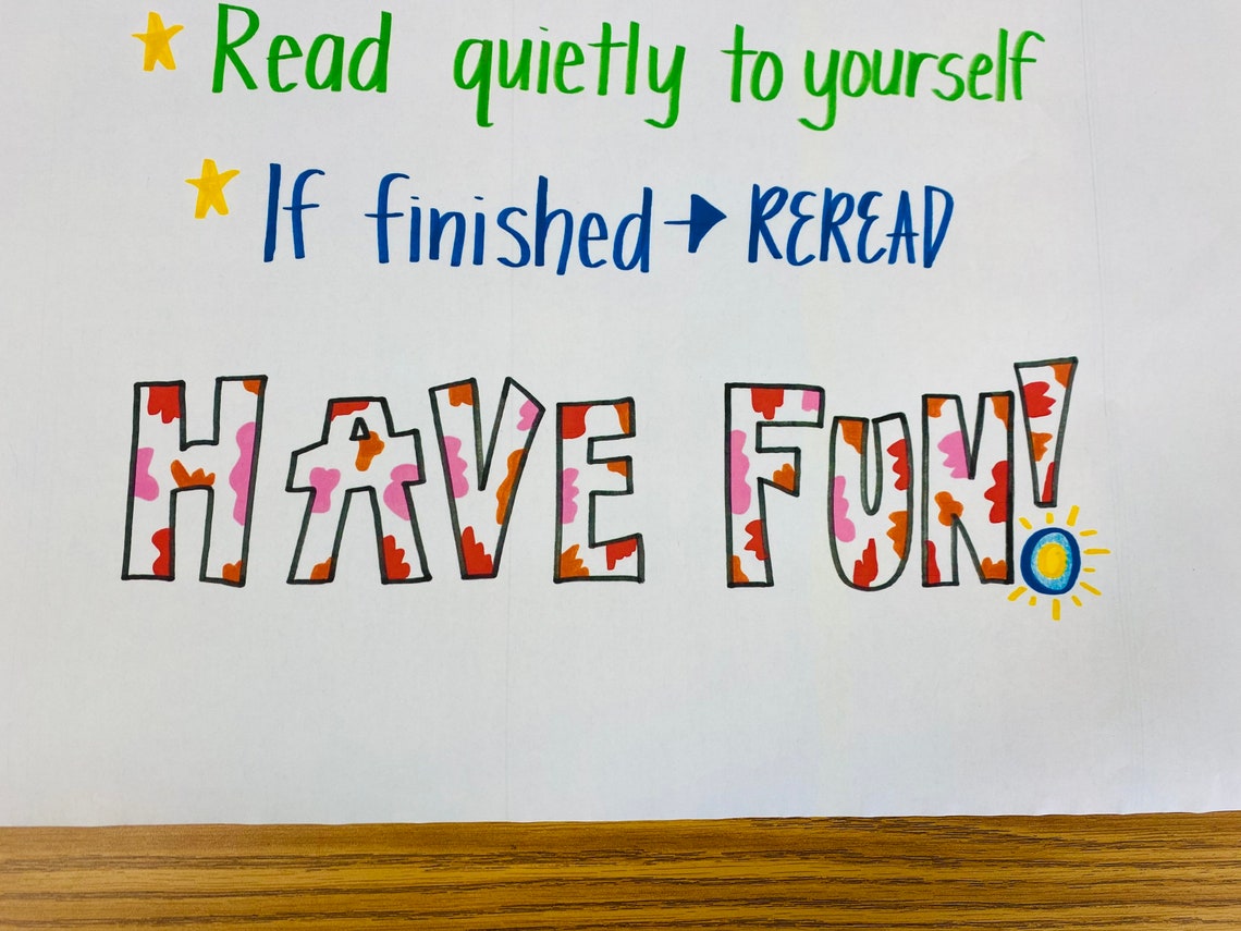 Flashlight Friday Anchor Chart - Etsy