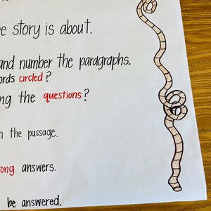 Unravel Anchor Chart - Etsy