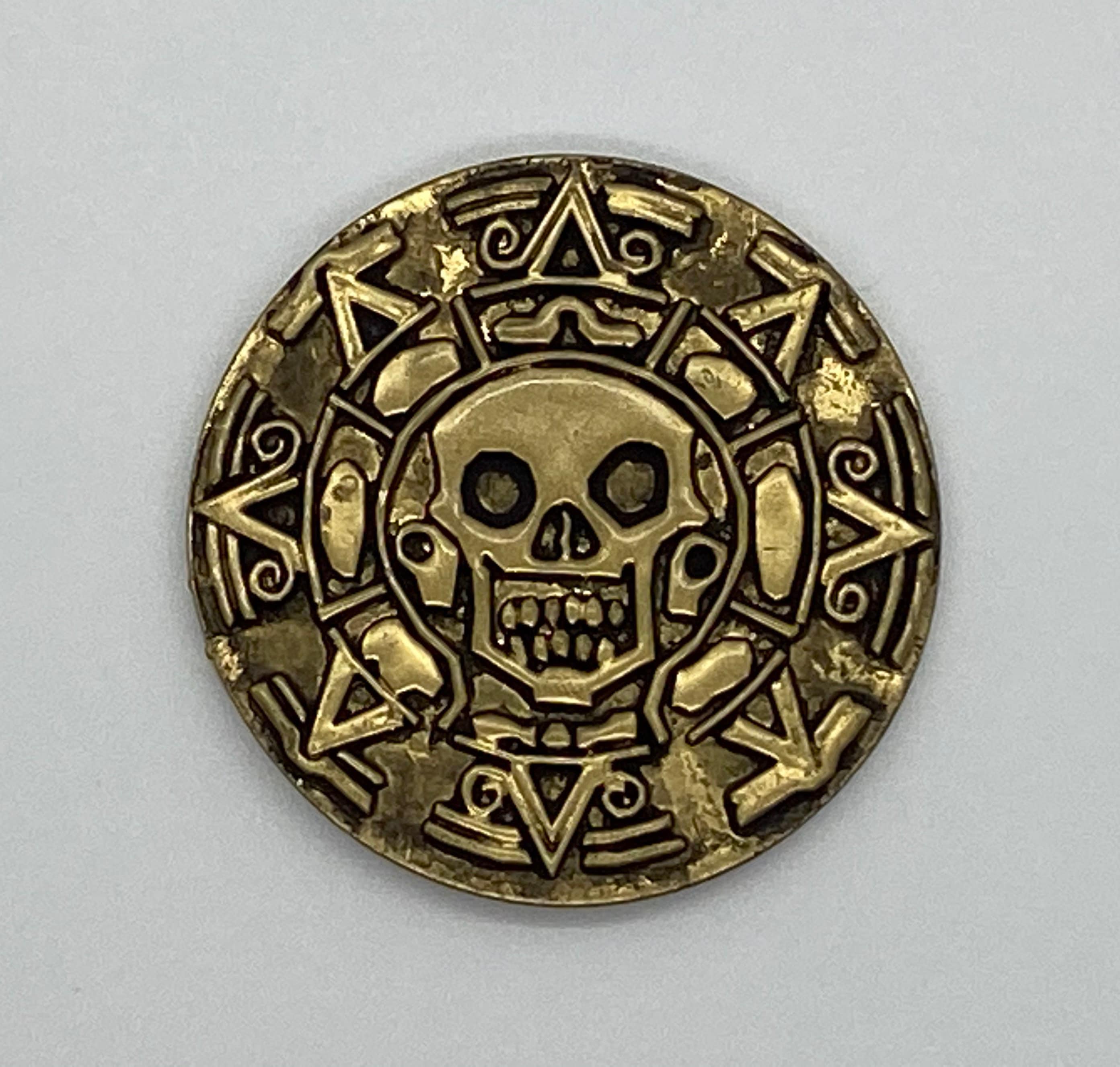 Pirates of the Caribbean Aztec Coin | Etsy