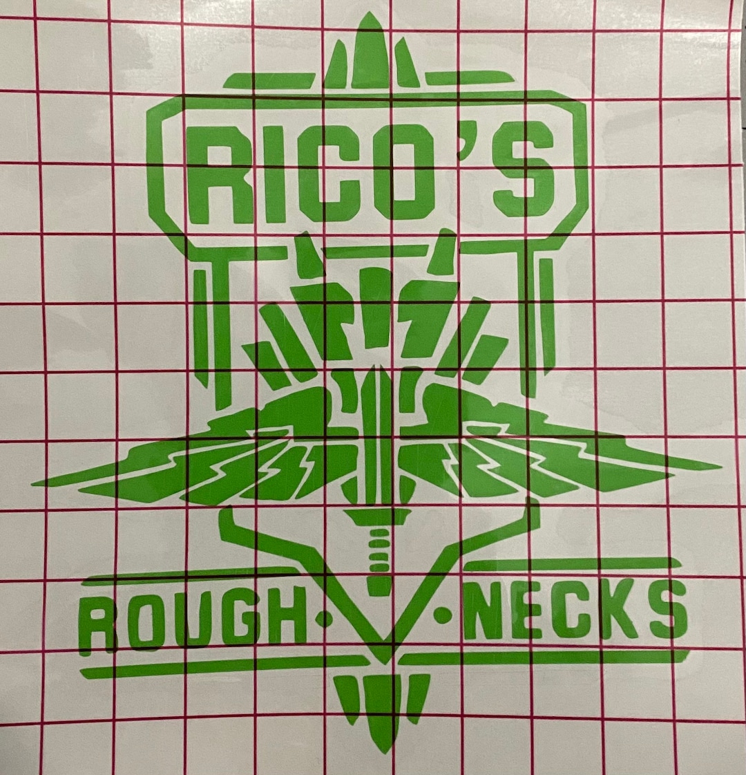 Rico’s Roughnecks Sticker Vinyl - Etsy