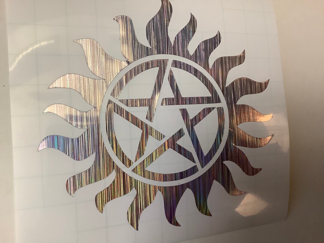 Supernatural Anti-possession Tattoo Sticker Vinyl - Etsy