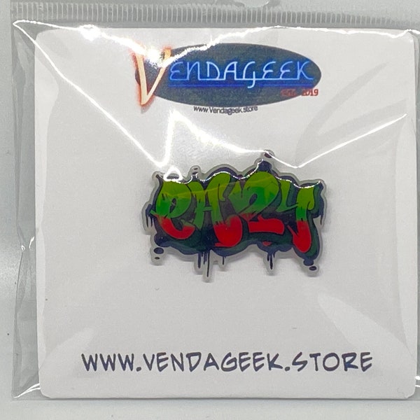 Graffiti Enamel Pin - Etsy