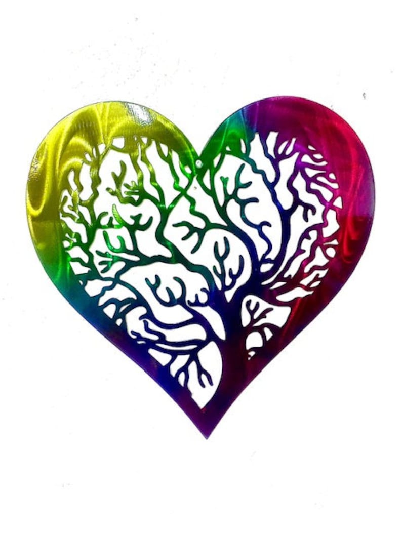 Colorful Heart of Life. This Beautiful Heart of Life is A Take on the ...