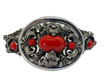 Stunning Vintage Max Neiger White Roses Bracelet - Etsy
