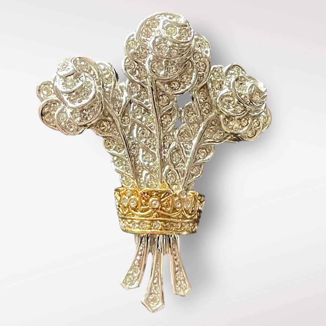 Attwood and Sawyer Prince of Wales Brooch - Etsy