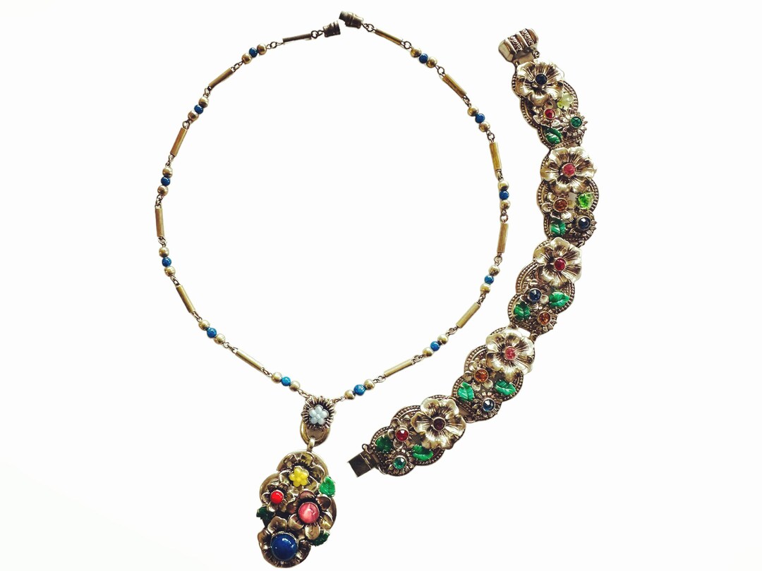 Max Neiger Necklace & Bracelet - Etsy