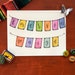 Custom Papel Picado Art Nursery Name Print Personalized - Etsy