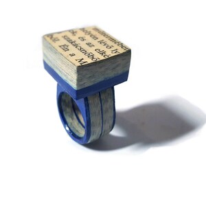 Paper Jewelry Ring Minimal Design Unique Inimitable - Etsy