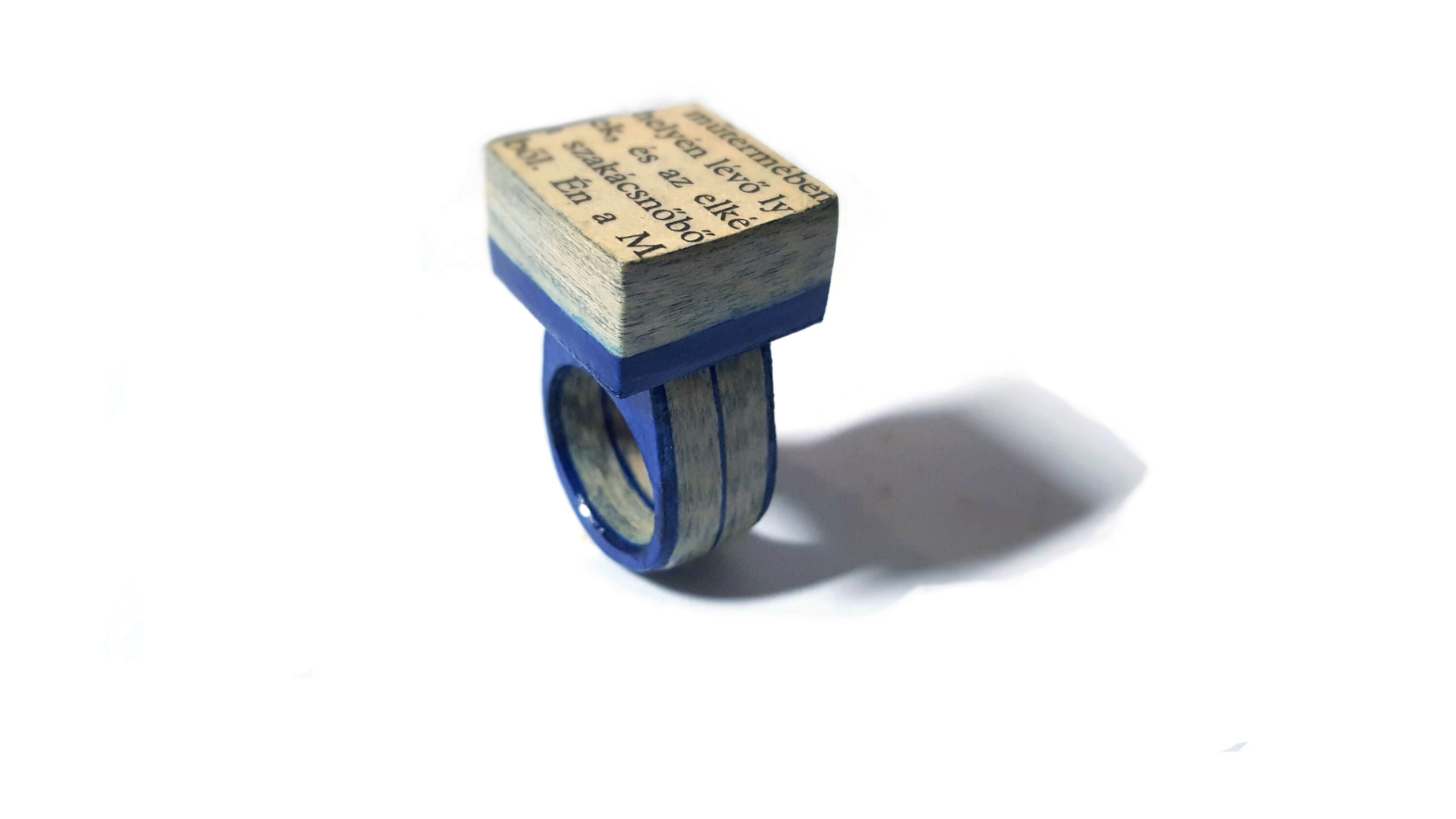 Paper Jewelry Ring Minimal Design Unique Inimitable - Etsy